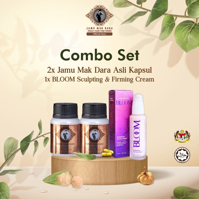 COMBO 2x Jamu 1x Bloom - Jamu Mak Dara